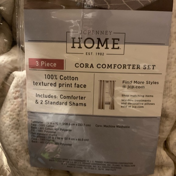 home jc penny | Bedding | 3 Piece Cora Floral Comforter Set | Poshmark